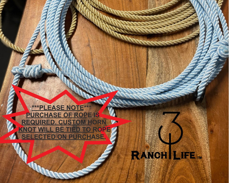 Custom Tied Horn Knot Service – 310 Ranch Life