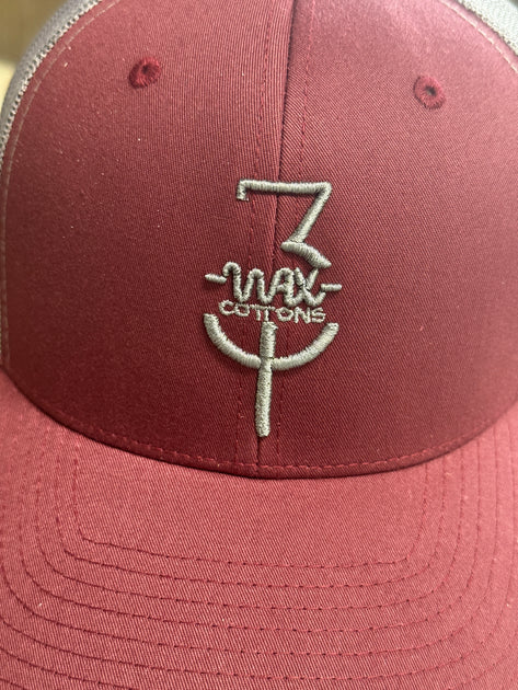 NEW!! Maroon and Silver 310 Waxed Cotton Hat – 310 Ranch Life