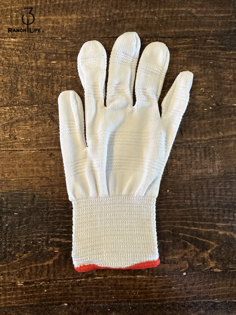 White Cotton Roping Gloves – 310 Ranch Life